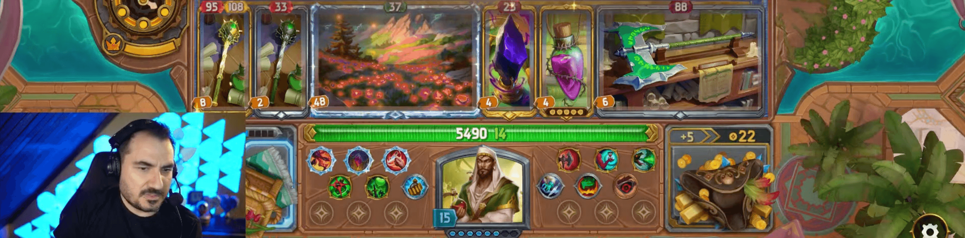 Kripp's Poppy Field Mak Build - Board, Skills, Items and More